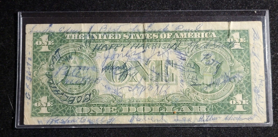 SHORT SNORTER $1 Note 1935 E Silver Certificate G45449797H | eBay