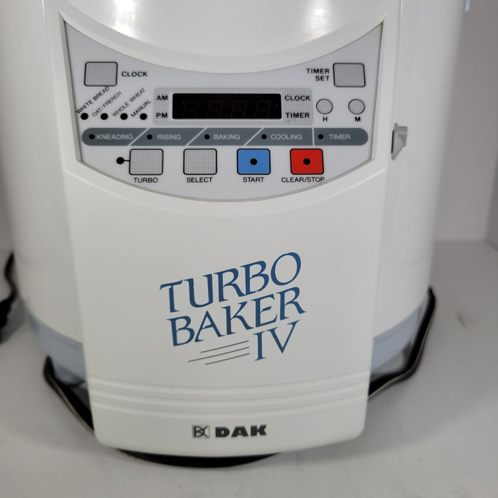 DAK Turbo Baker IV Dome Lid Bread Machine & Dough Maker Fab-2000 Works ...