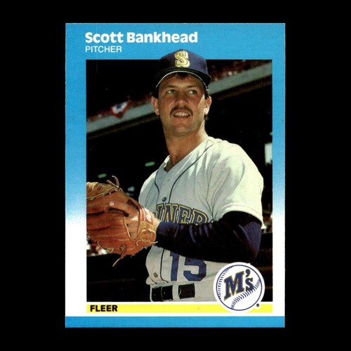 Scott Bankhead 1987 Fleer Update Seattle Mariners #U-1 Nice R304 | eBay