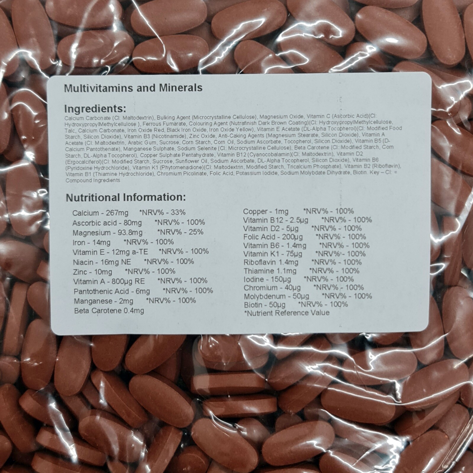 Multi Vitamin and Mineral A~Z GOLD 365 tablets 1 per day - NaturPlus ...