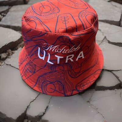 Michelob Ultra Beer Bucket Hat - Golf Course Pattern - Free Shipping ...