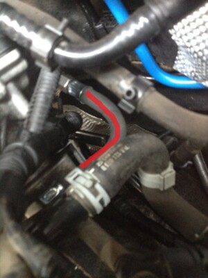 Kraftstoffleitung für VW Transporter T5 2.5 TDI Touareg 2.5 TD ...