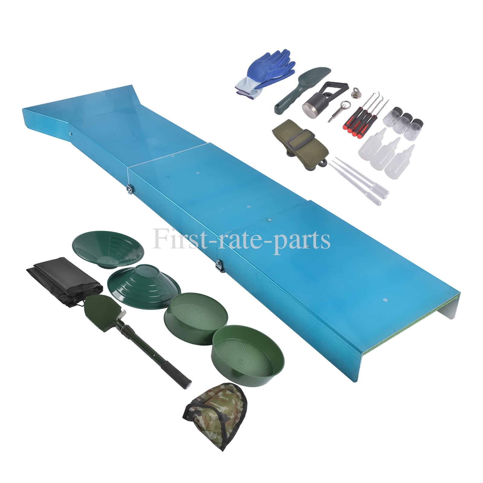 23-Piece Gold Prospecting Equipment for Gold Panning & Gold Prospector ...
