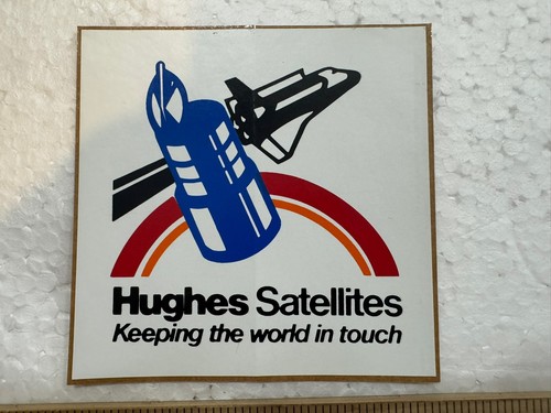 Vintage Hughes Satellites - NASA Space Shuttle Sticker | eBay