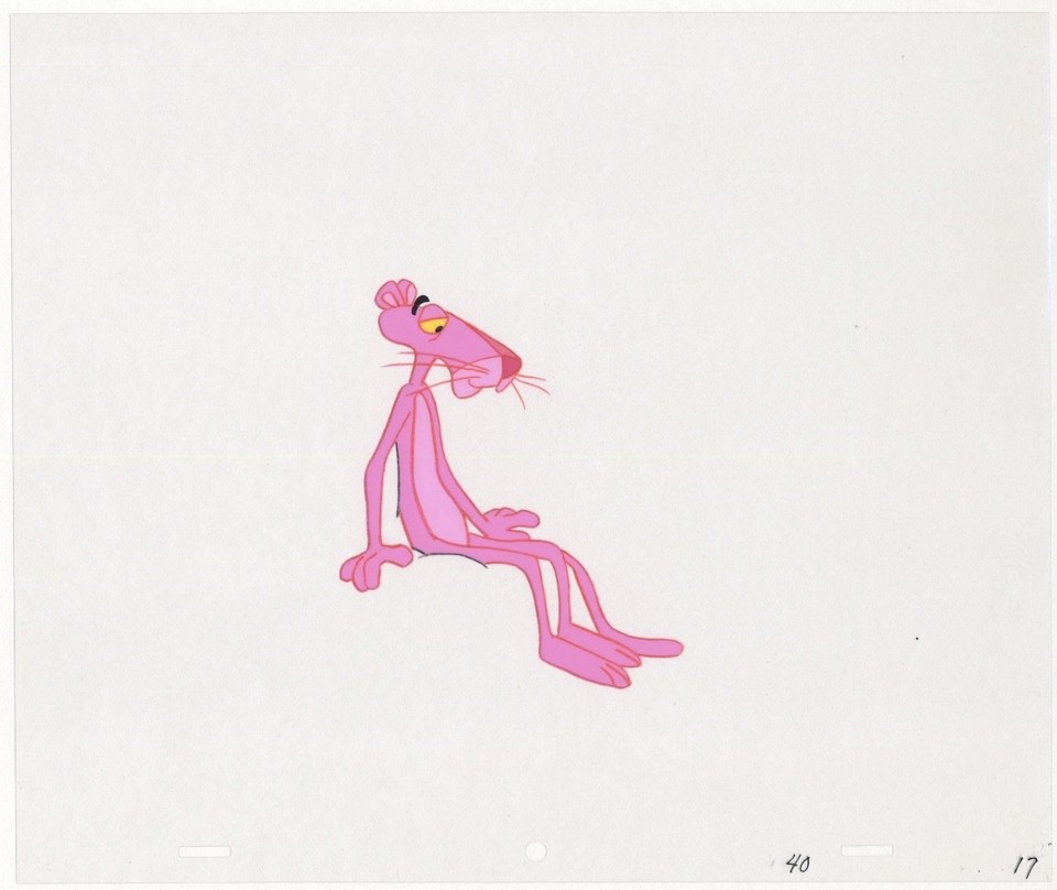 DePatie-Freleng PINK PANTHER Animation Cel, 1960s | eBay