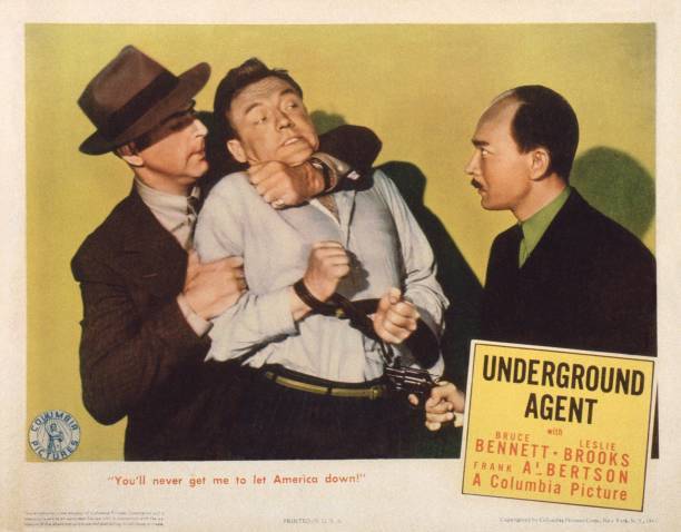 Underground Agent US Lobby Card Crane Whitley Frank Albertson 1942 Old ...