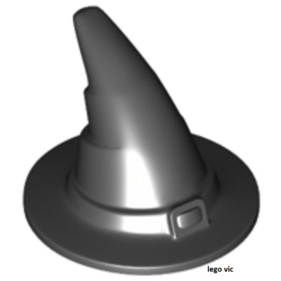 Lego 6131 x2 Hat Wizard Witch Black Harry Potter 4729 75954 4701 MOC ...