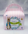 Peter Rabbit Children's Personalised Party Boxes Gift Bag Favour | eBay UK