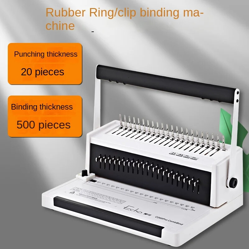 Electric Spiral Binding Machine Single Spiral Snake Binding Punching ...