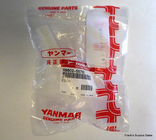 Genuine Yanmar Element Diesel Fuel Separator 119802-55710 for sale ...