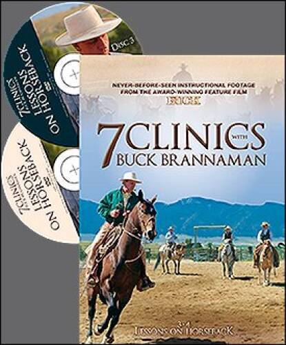 7 Clinics with Buck Brannaman: Lessons on Horseback Set 2 - DVD-ROM - VERY GOOD | eBay