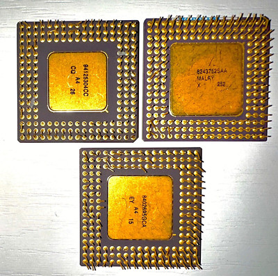 Lot of 3 x Intel i486 Mix for Gold Recovery | eBay