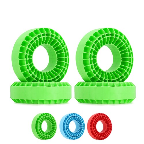 INJORA Silicone Rubber Inserts for 118-122mm(4.75" OD) 1.9" Tires 1/10 ...