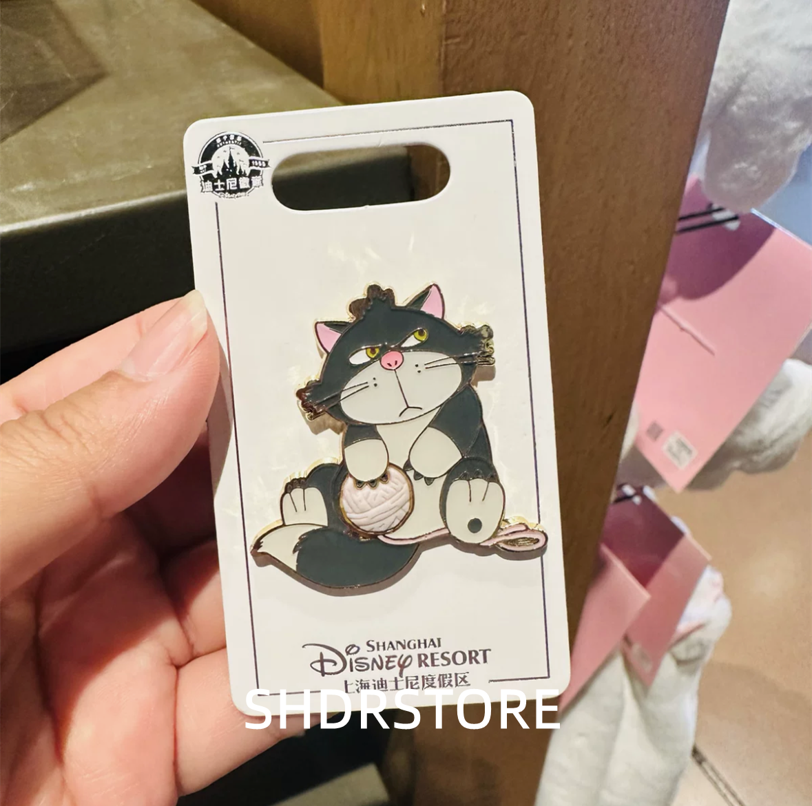 Disney pin authentic 2024 Lucifer cat shanghai disneyland exclusive | eBay