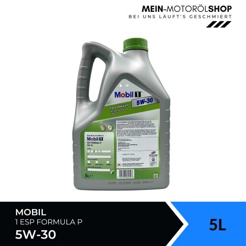 Mobil 1 ESP Formula P 5W-30 5 Liter | eBay