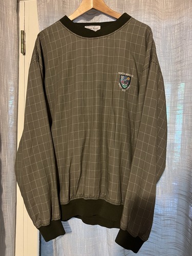 Vintage David Huish North Berwick Golf Windbreaker Mens XL | eBay