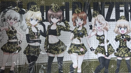 m18 Playmat Girls Panzer Final Chapter Rubber Desk Mat Military Ver ...