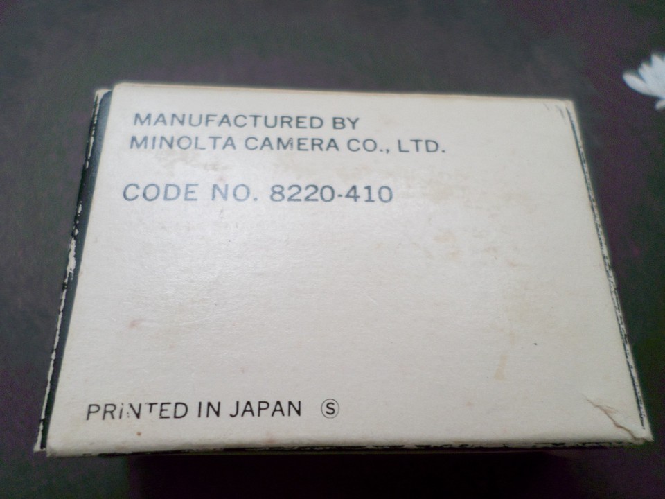 Minolta Focusing Screen Type H XK Crosshair in Original Box Code No ...