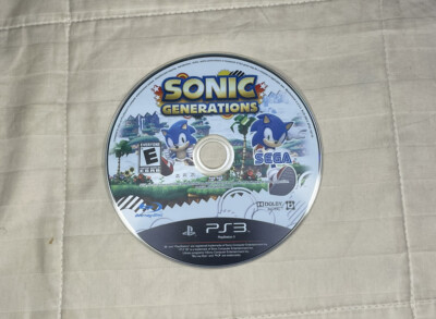 Sonic Generations (Sony PlayStation 3, 2011) PS3 - Disc Only - TESTED ...