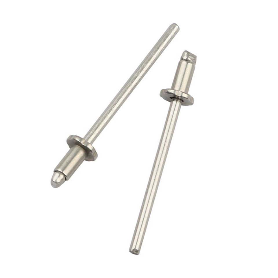 4x Nos Dash Rivets Stainless Steel for GM Ford Chrysler AMC VIN Door ...