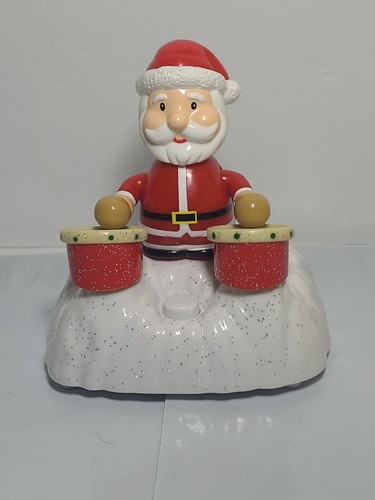 2011 Holiday Drummers Bongo Animated Santa Plays Christmas Songs | eBay