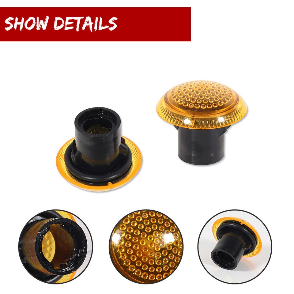 For 2010-2021 Ford Transit Connect Side Fender Turn Signal Lights ...