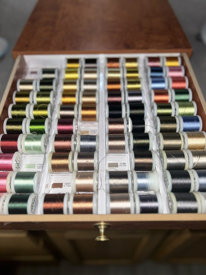 Madeira Thread Treasure Chest Embroidery Sewing Thread Germany Almost ...