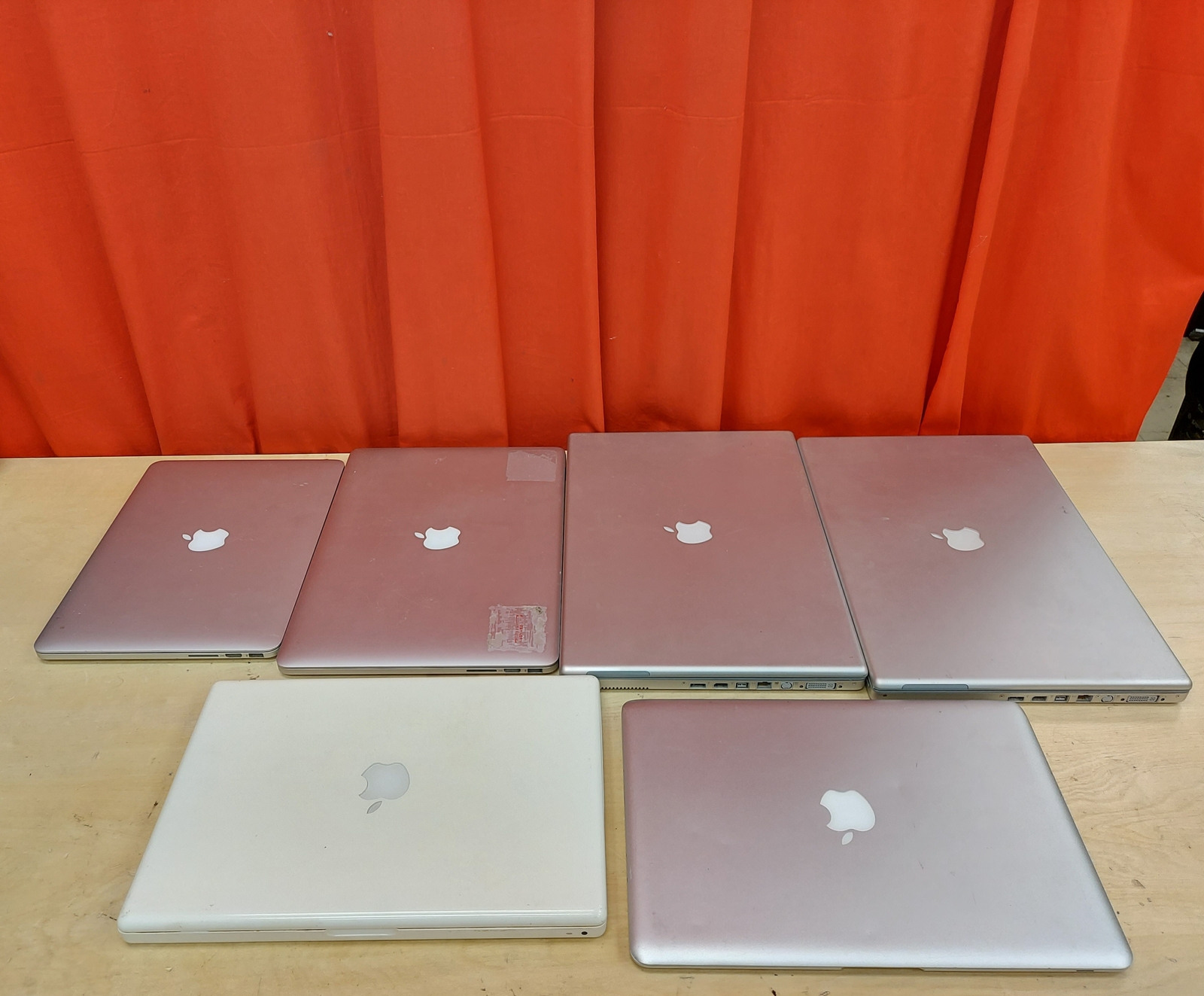 Broken Lot of 6 Macbooks Pro Air Powerbook G4 Models A1052 A1181 A1304 ...