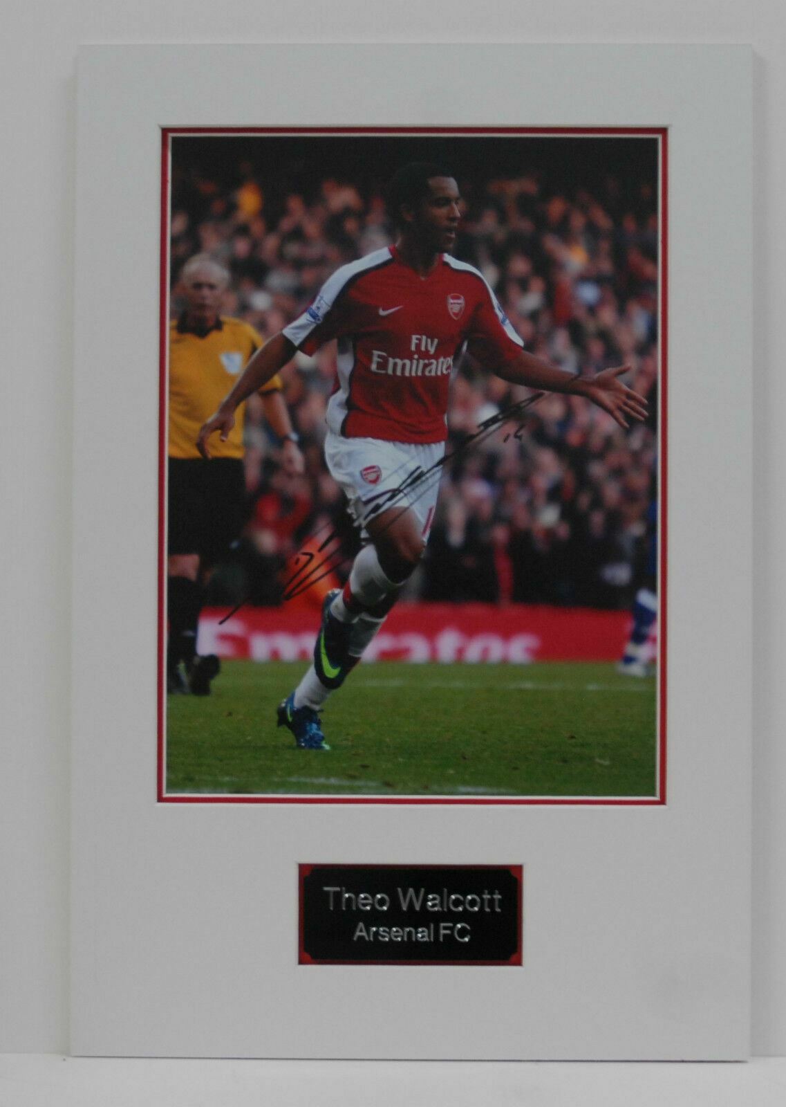 Theo Walcott Genuine Hand Signed 16X12 Photo Arsenal Autograph | eBay UK