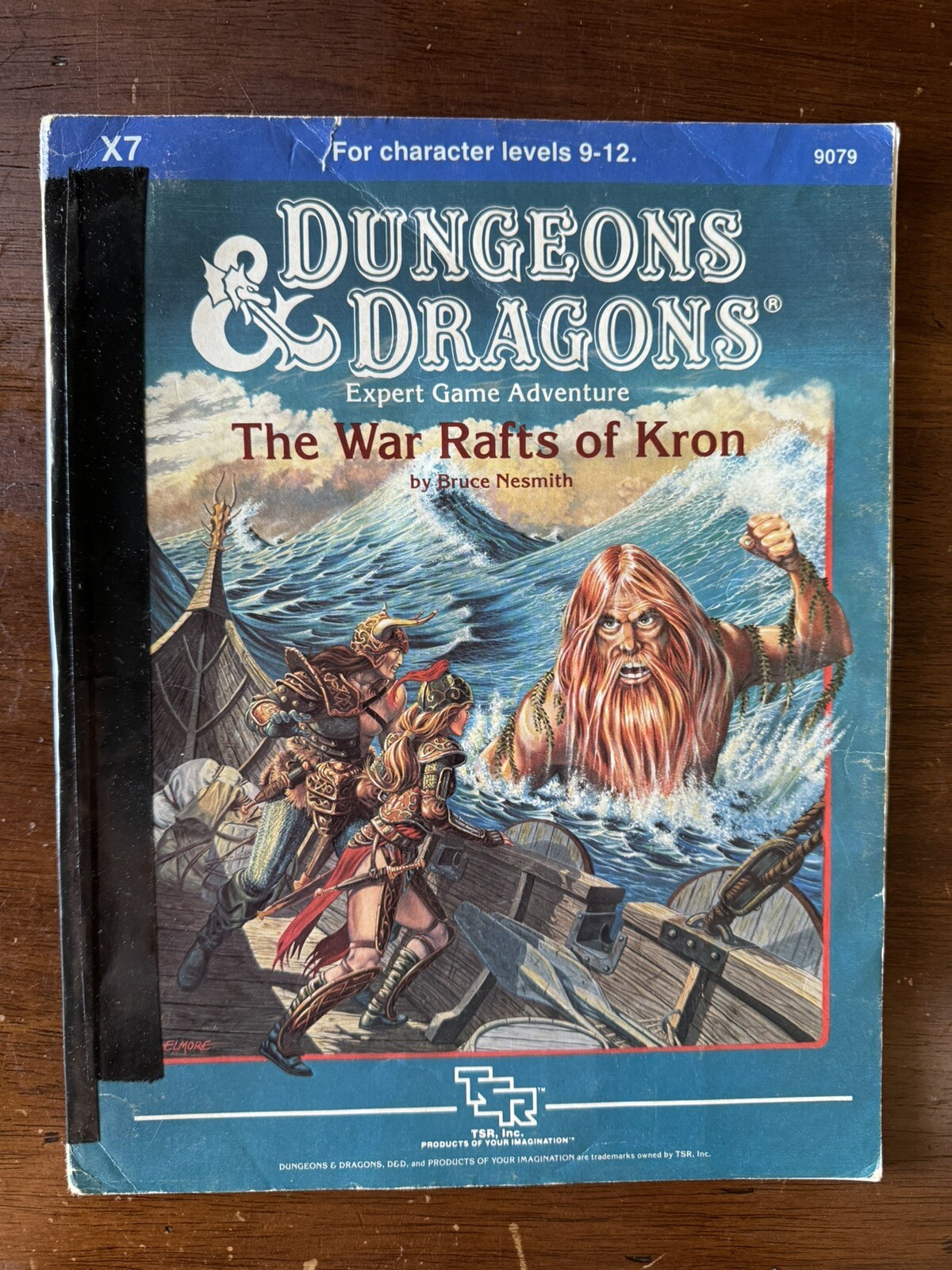 Dungeons & Dragons Module X7 The War Rafts Of Kron #9079 TSR 1984 | eBay