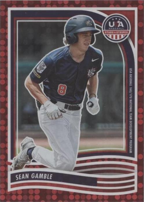 2024 Panini Stars and Stripes - Sean Gamble #160 Red /199 (RC) for sale ...