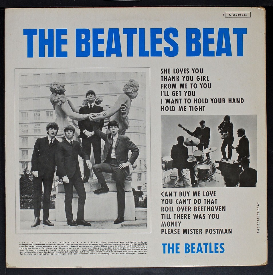 The Beatles - The Beatles Beat - original LP record [NHA2-076] UK | eBay