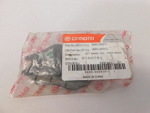 S36T1 9060-080910 New CFMoto UForce ZForce 500 600 Front Brake Pads ...
