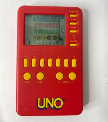 Electronic UNO Handheld Game Micro Games of America 1994TESTED MGA | eBay