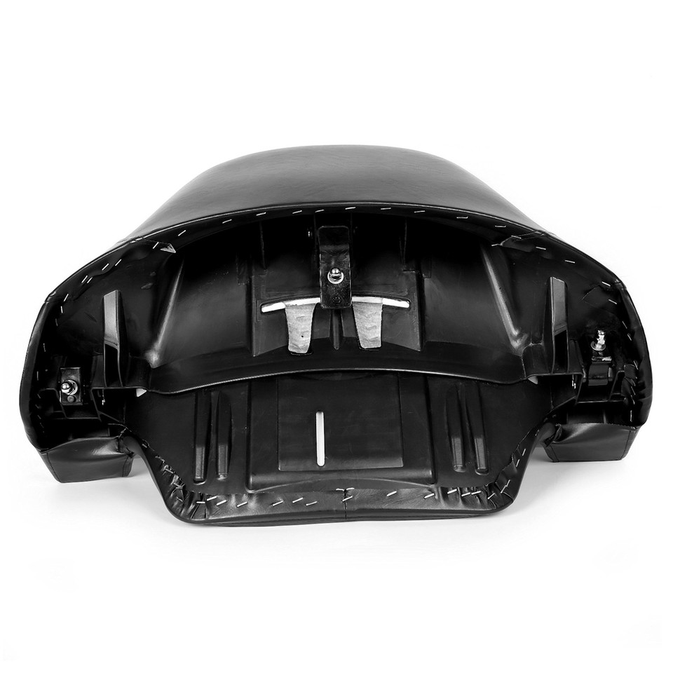 Smooth Wrap-around Chopped Pack Back Rest Backrest Pad For Harley ...