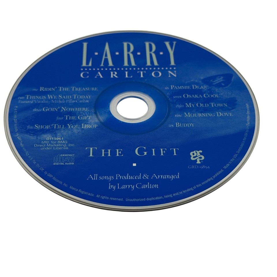 Larry Carlton - The Gift CD 1996 Smooth Jazz GRP Records | eBay
