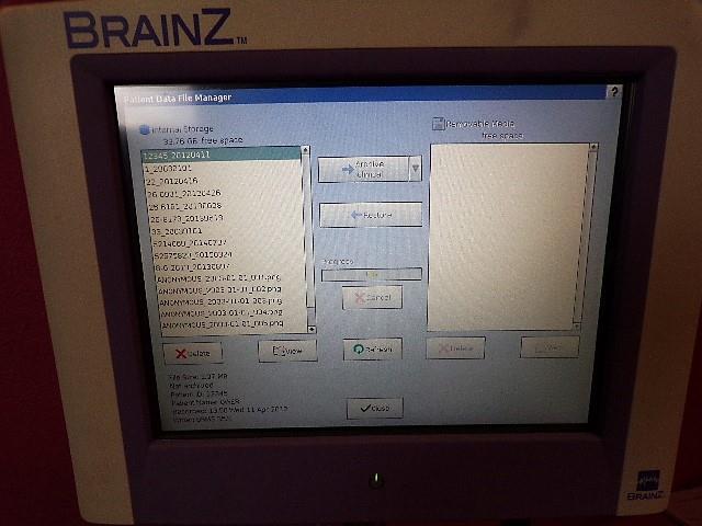 Natus BRM3 Brainz Brain Monitor Pediatric Infant NICU EEG w/ Brainz DAU ...