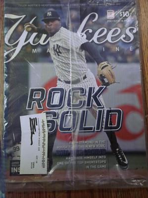 YANKEES Baseball Magazine May 2018 Didi Gregorius SEALED | eBay