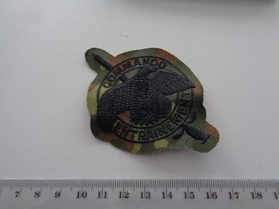 Commando Entrainement Frankreich Stoff Abzeichen Kommando Bundeswehr ...