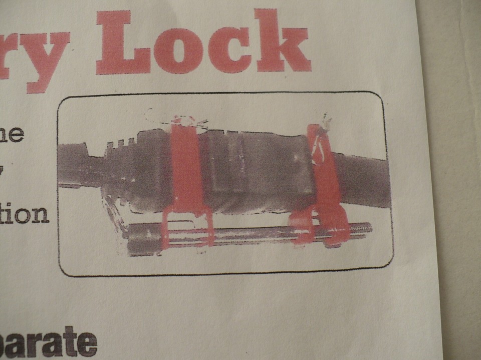 Boss Snow Plow Electrical Connection Plug Lock Larry Lock | Hydraulic