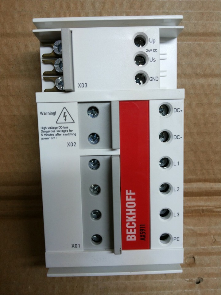 BECKHOFF AX5911 AX-Bridge power distribution module, AX-5911 | eBay
