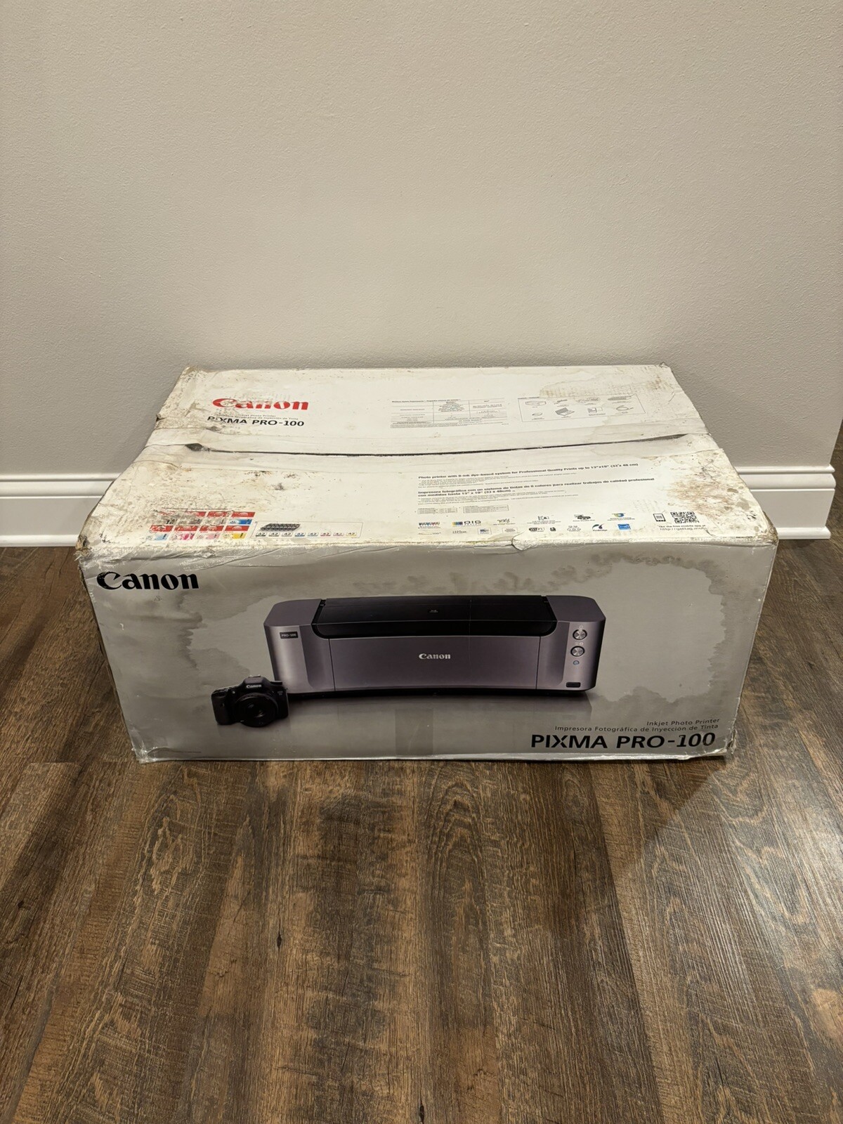Canon PIXMA PRO-100 Inkjet Color Digital Photo Printer - 6228B002 for ...