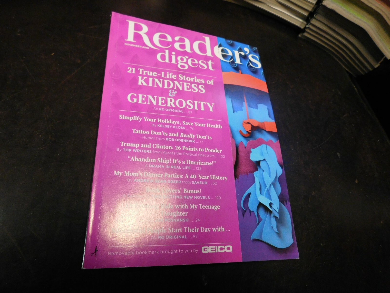 Reader s Digest Magazine 2016 November EBay reader-s-digest-magazine-2016-november-ebay