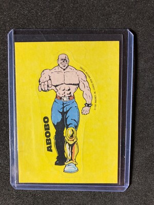 1989 Topps Nintendo Punch Out Sticker Tip Card Abobo Double Dragon #24 ...