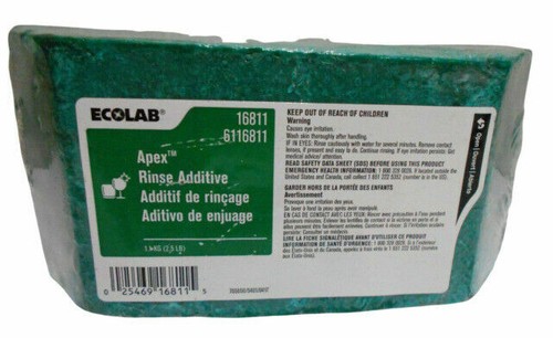 2 each Ecolab Apex Rinse Additive - 2.5lb 25469168115 | eBay