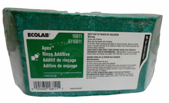 Ecolab Apex Rinse Additive - 2.5lb for sale online | eBay