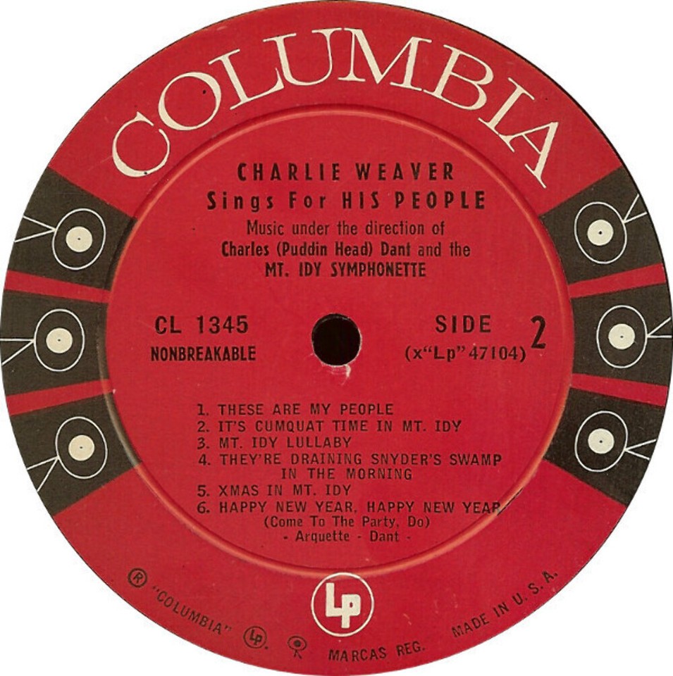 Charlie Weaver* - Charlie Weaver Sings For His People (LP, Album) | eBay