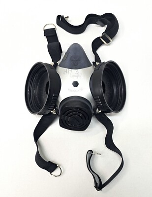 MSA Comfo 7-201-1 Half Mask Respirator ~ Size MEDIUM ~ 487905 ~ Used No ...
