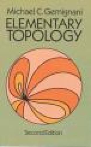 Dover Books on Mathematics Ser.: Elementary Topology by Michael C ...