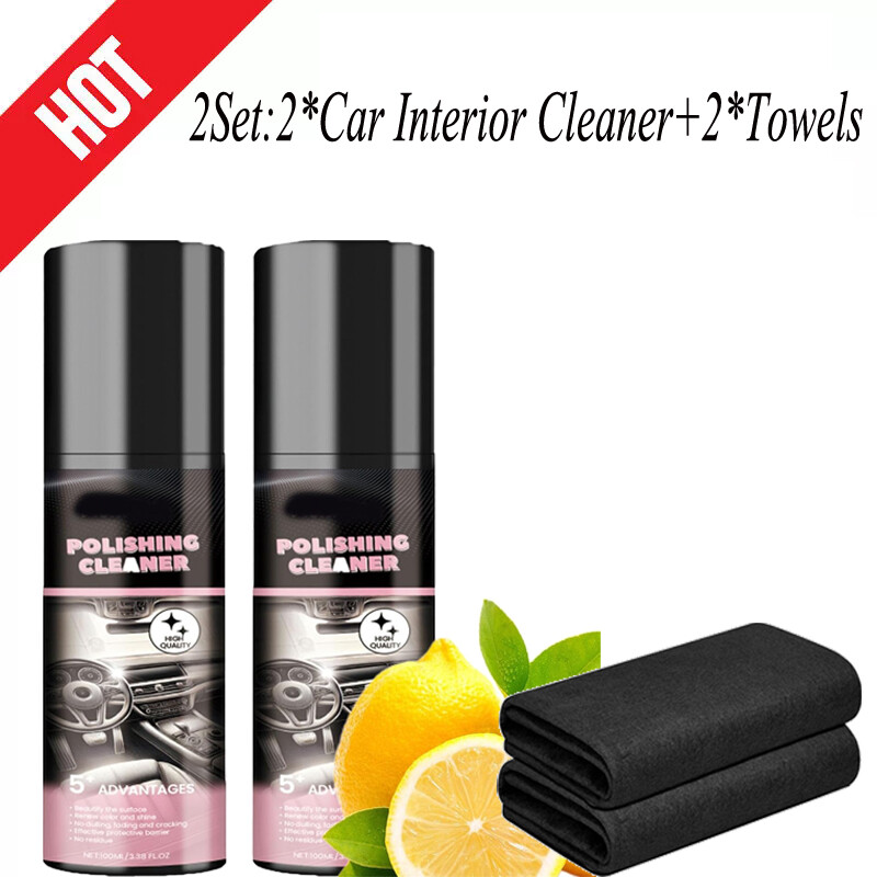 Car Interior Cleaner, Vehicle Interior Polish | Interior Detailer Spray ...